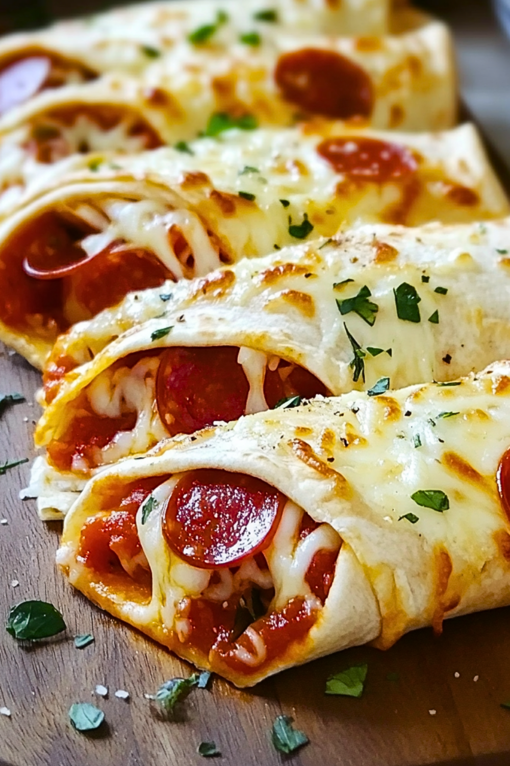Baked Pizza Wraps