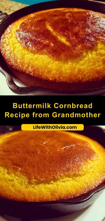 Buttermilk Cornbread Recipe from Grandmother