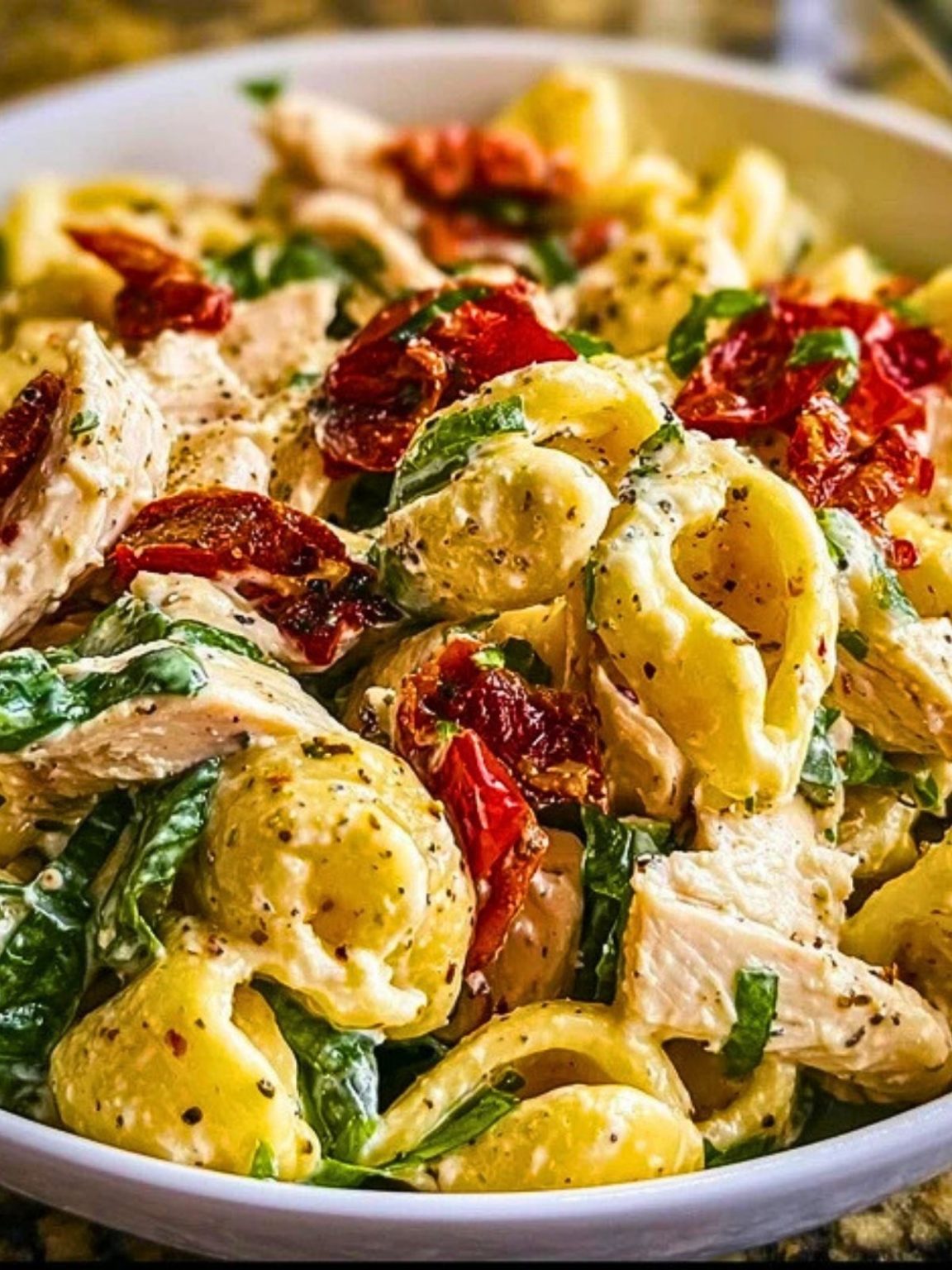 Marry Me Chicken Pasta Salad